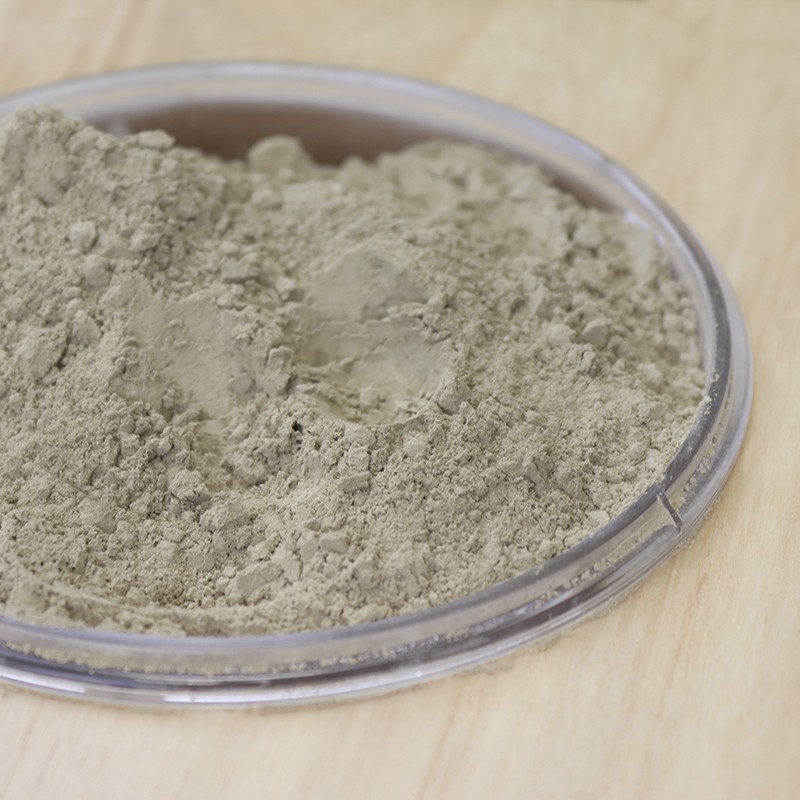 Pura argilla verde in polvere. 100% naturale.