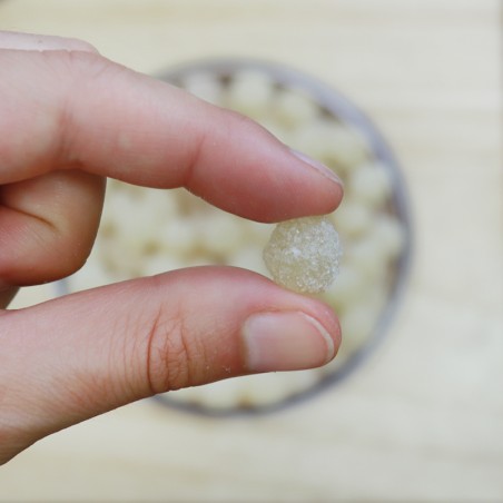 Caramelle dure al gusto zenzero.