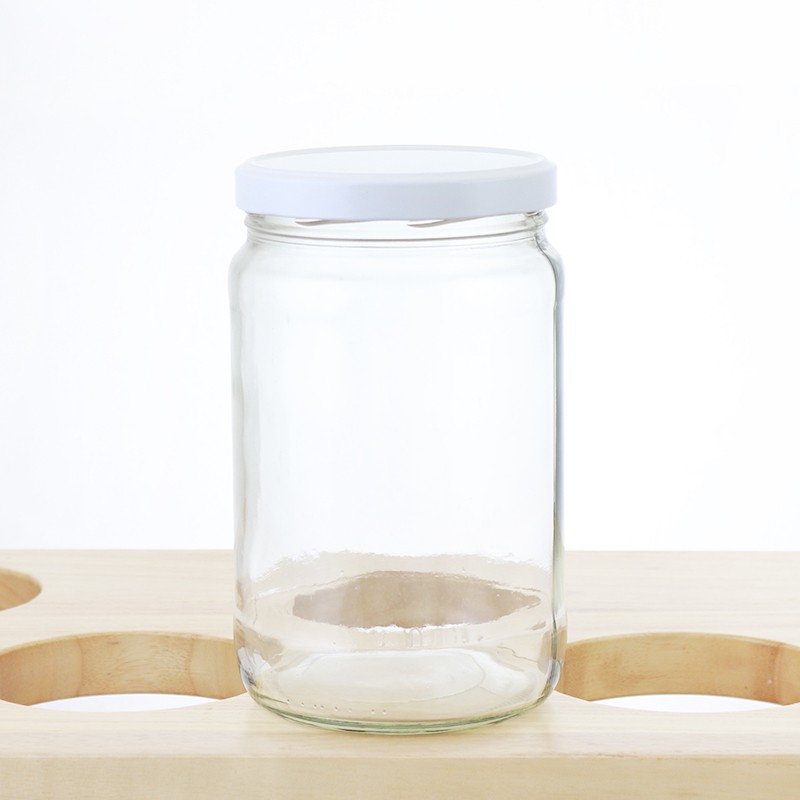 POT EN VERRE AVEC COUVERCLE