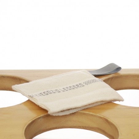 Spugna per piatti in cotone rigenerato. Made in Italy.