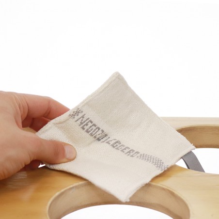 Spugna per piatti in cotone rigenerato. Made in Italy.