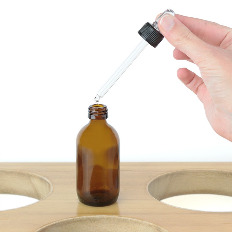 Boccetta in vetro scuro 50 ml