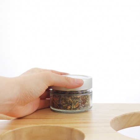 Miscela per tisana detox allo yuzu e limonina.