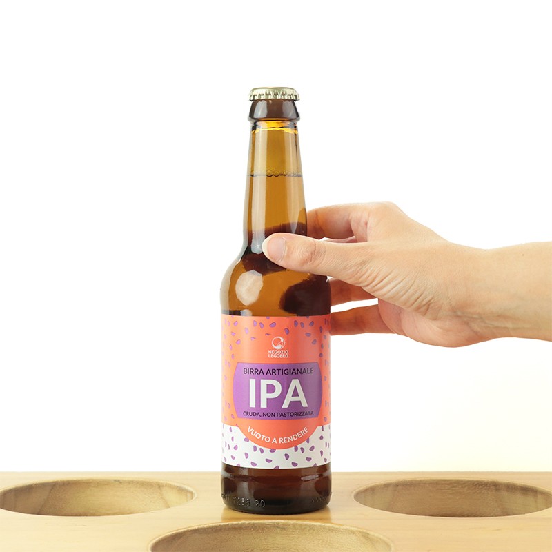 Birra Negozio Leggero IPA con vuoto a rendere 33cl