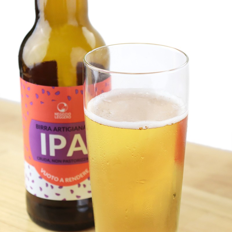 Birra Negozio Leggero IPA con vuoto a rendere 33cl