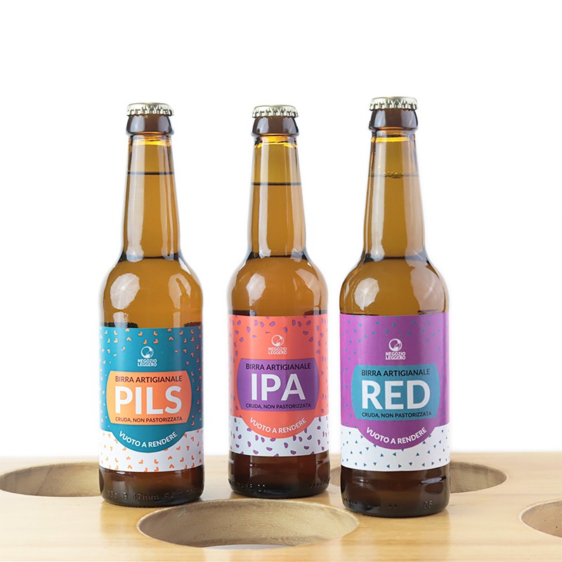 Birra PILS Negozio Leggero vuoto a rendere da 33cl