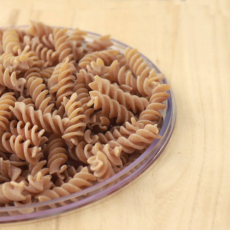 Fusilli di semola integrale di grano duro