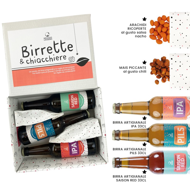 Birrette & Chiacchiere – Box Aperitivo con Birre Artigianali | Negozio ...